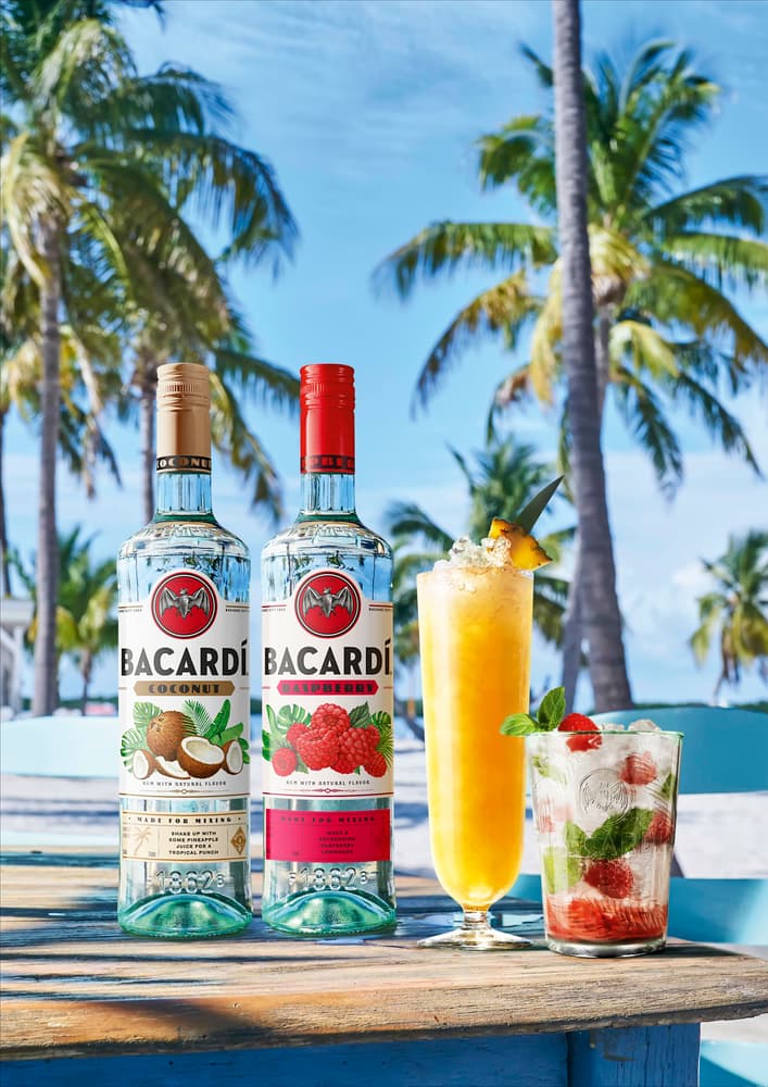 BACARD Coconut Rum Coconut Flavoured Rum Caribbean Rum BACARD 